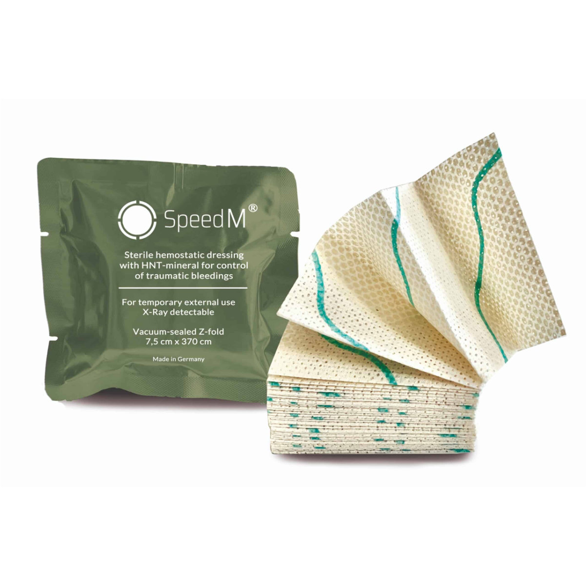 SpeedM® Emergency Hemostatic Dressing